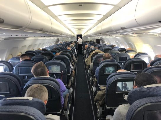 British Airways Former BMI Airbus A321 Cabins LHR-SVO - April 2019 ...