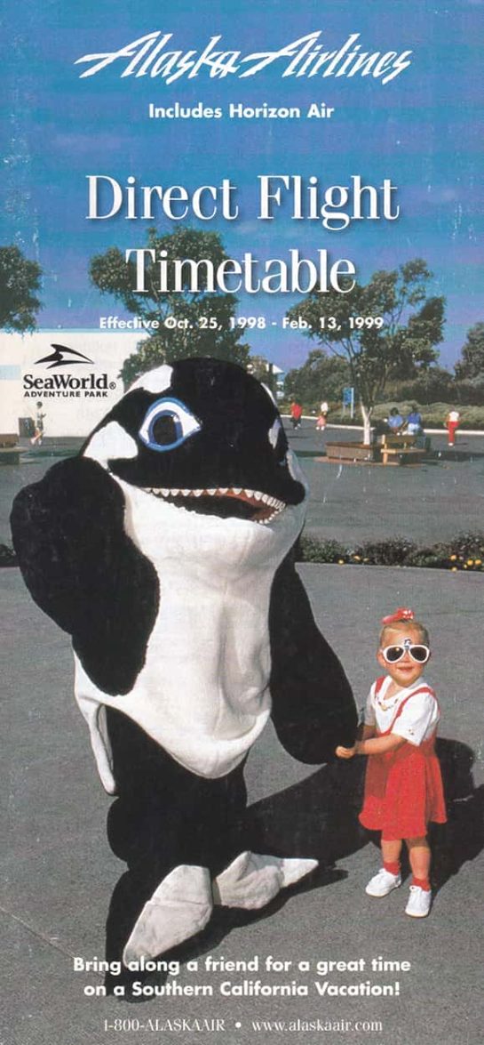 Alaska Airlines and Horizon Air Timetables and Route Maps - The ...