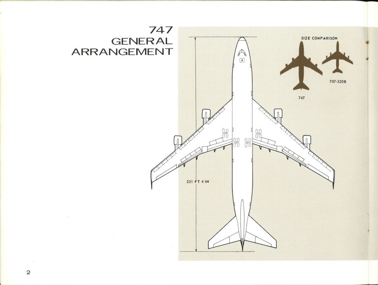 Boeing 747 Propulsion System Brochure Dec 1967 from La Jetée Press ...
