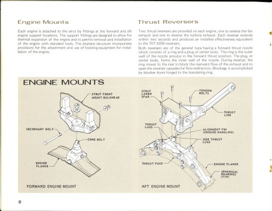 Boeing 747 Propulsion System Brochure Dec 1967 from La Jetée Press ...