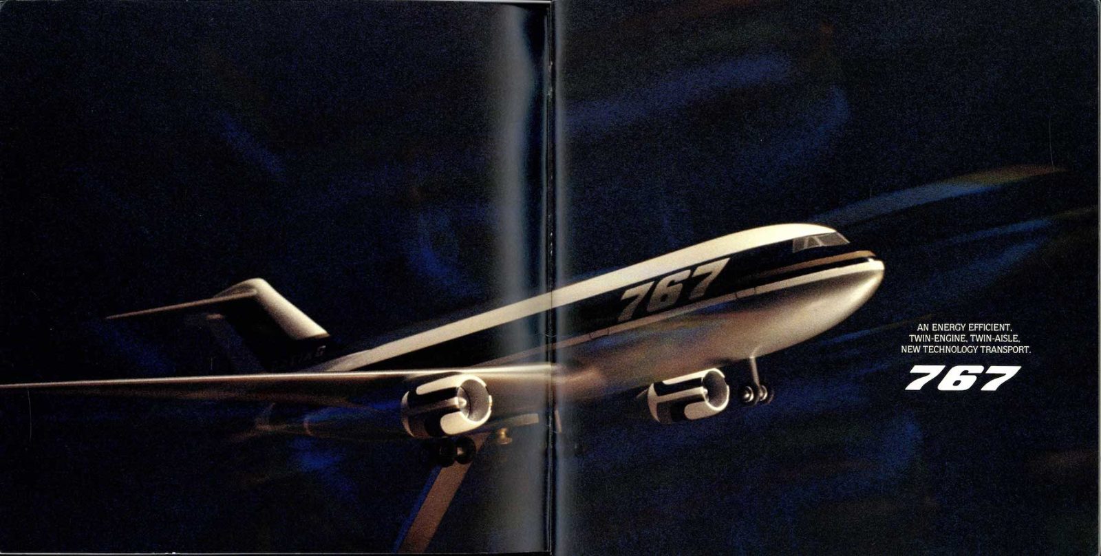 Boeing 767 T-Tail Brochure from La Jetée Press - 1978 - The Airchive 2.0