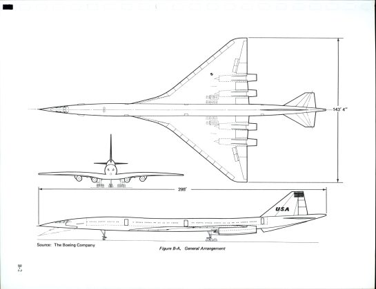 Boeing SST in Commercial Operation May 1969﻿ from La Jetée Press - The ...