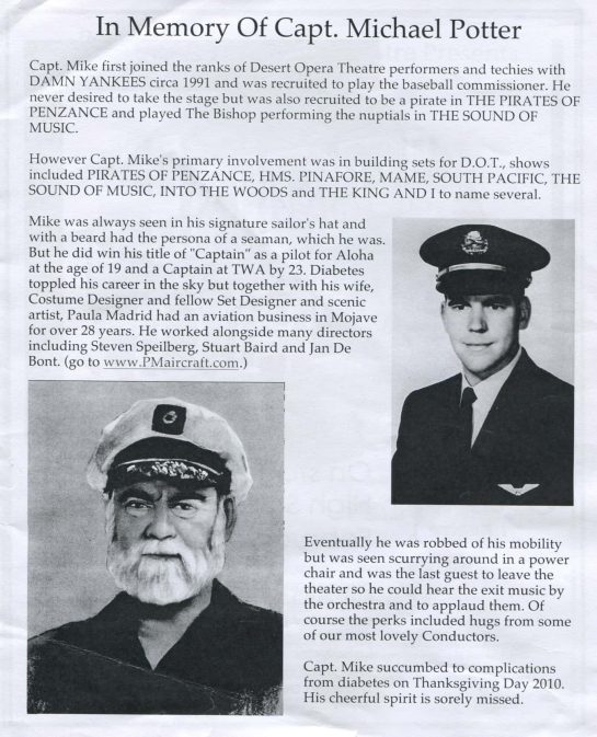 Captain Michael Potter Memorial - The Airchive 2.0