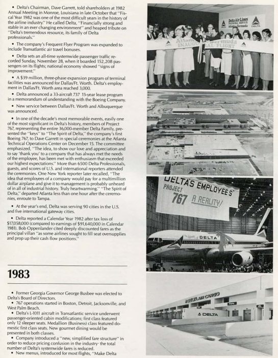 Delta Air Lines Digest 1980s Look Back - 1990 - The Airchive 2.0