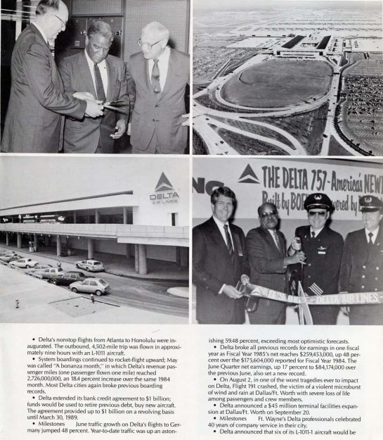 Delta Air Lines Digest 1980s Look Back - 1990 - The Airchive 2.0