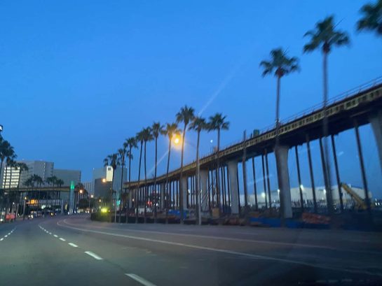 Los Angeles International Airport - LAX - World Way Drive During ...