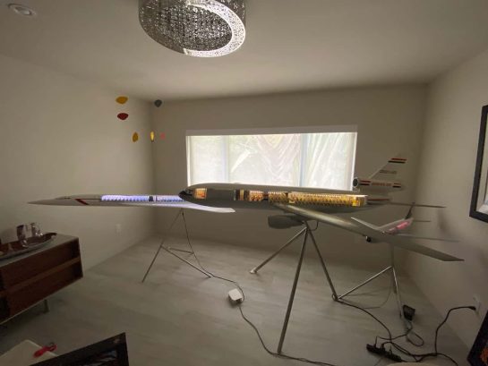 British Airways Concorde Cutaway Display Model (Before And After ...