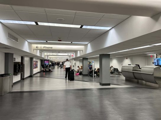 Miami International Airport Oldest Concourse G - MIA- Florida- USA ...