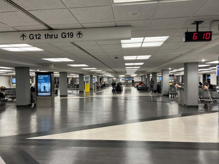 Miami International Airport Oldest Concourse G - MIA- Florida- USA ...