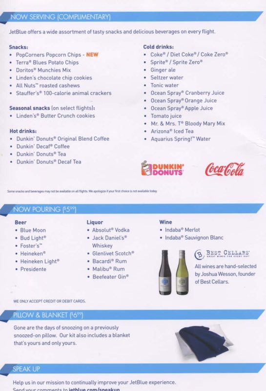 JetBlue Airways Brochures and Inflight Guides - The Airchive 2.0