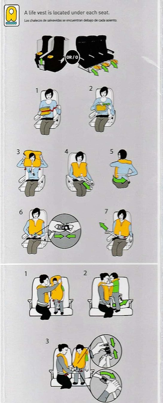 JetBlue Airbus A321 Safety Card 2016 - The Airchive 2.0