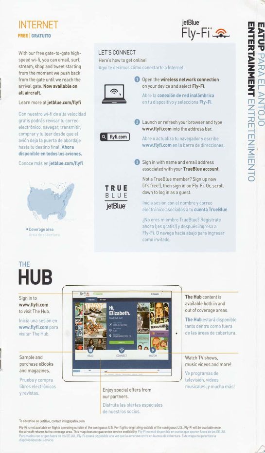 JetBlue Menu September 2017 - The Airchive 2.0