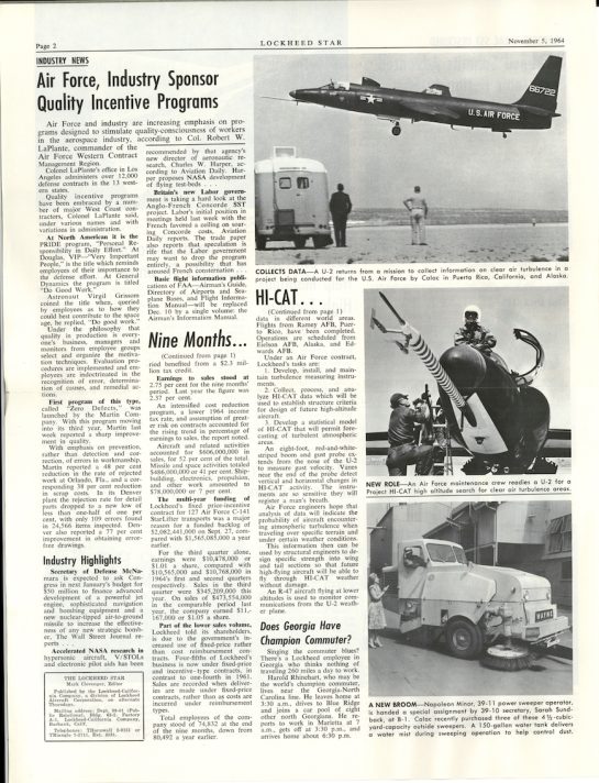 Lockheed Star Magazine Nov 1964 - The Airchive 2.0