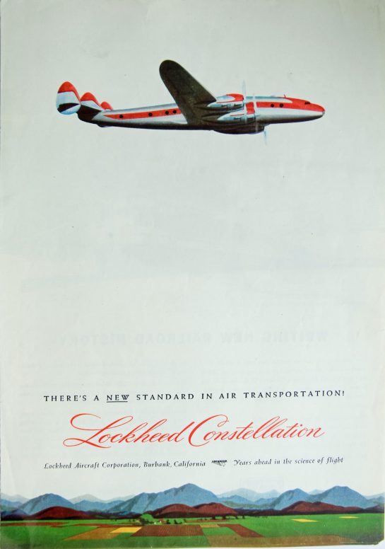 Lockheed Constellation Advertisements Oct 1945 - The Airchive 2.0