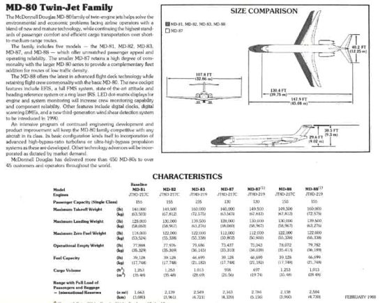 McDonnell Douglas MD-80 Brochure - 1988 - The Airchive 2.0