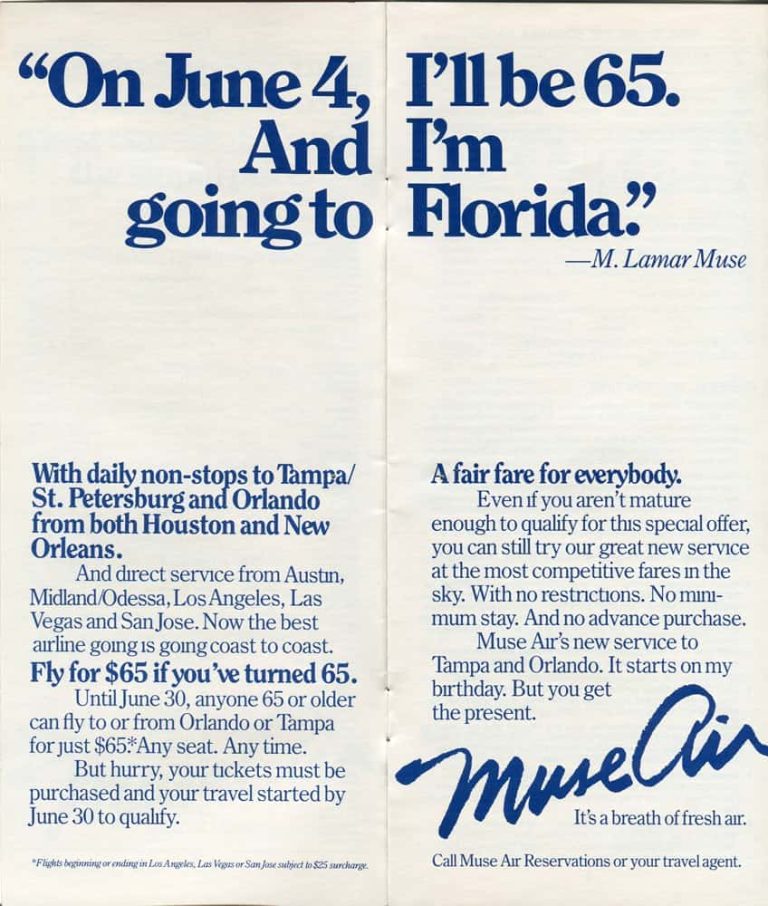 Muse Air and Transtar Timetables and Route Maps - The Airchive 2.0