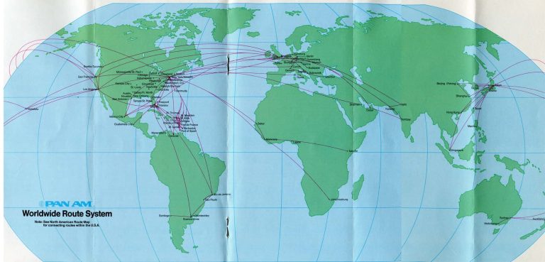 Pan Am Timetables and Route Maps - The Airchive 2.0