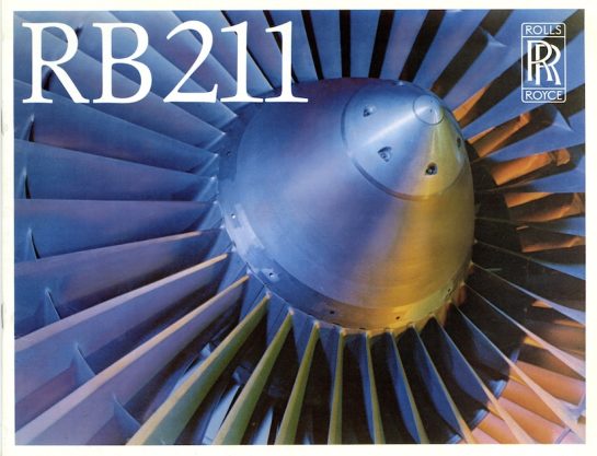 Rolls Royce RB 211 Turbo Fan Brochure - La Jetée Press - The Airchive 2.0