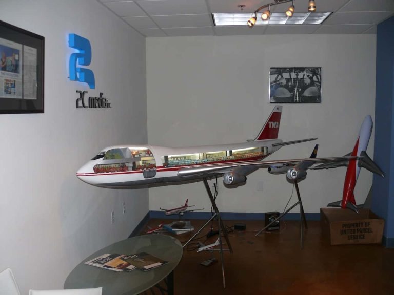 TWA Boeing 747 Cutaway Display Model Owned by Chris Sloan - The ...