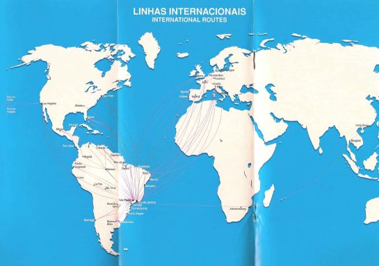 Varig Timetables and Route Maps - The Airchive 2.0