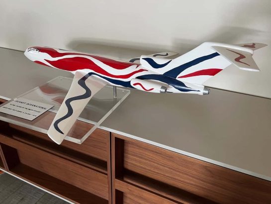 Braniff Calder 727 Model Owned by Chris Sloan - The Airchive 2.0