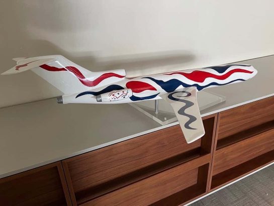 Braniff Calder 727 Model Owned by Chris Sloan - The Airchive 2.0