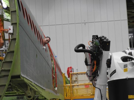 Boeing Final Assembly Line 777 787 747 Composite Wing Center and Press ...