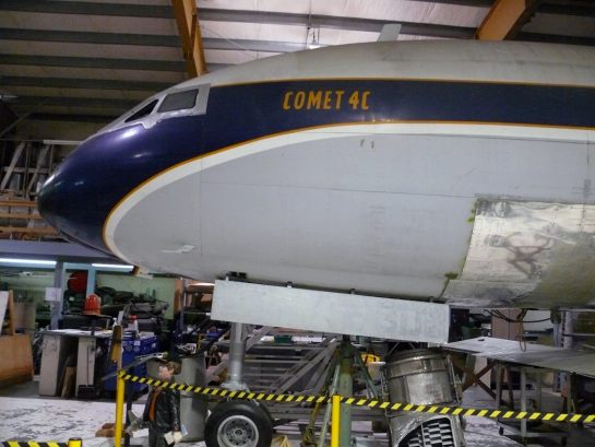 BOAC Comet IV - Museum of Flight Restoration Facility - Everett ...