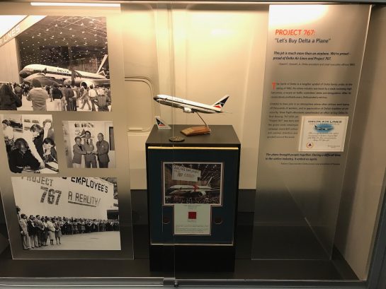 Spirit of Delta Boeing 767-200 Interior and Exterior at Delta Heritage ...