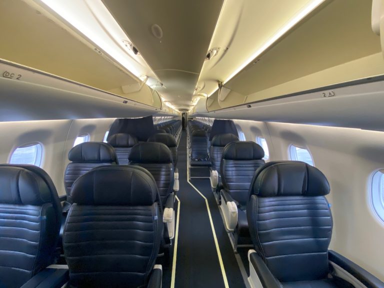 United Express Embraer E170 Cabin - October 2021 - The Airchive 2.0