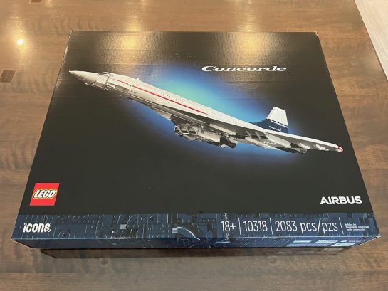 Lego Concorde Model Assembly - December 2023 - The Airchive 2.0