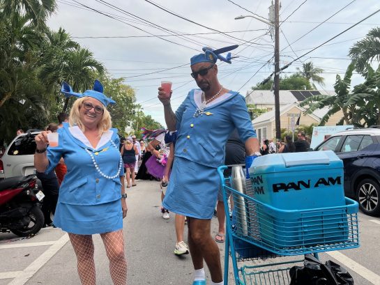 Pan Am in the Key West Fantasy Fest - October 2023 - The Airchive 2.0