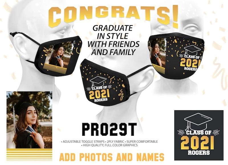 UBIX Graduation Masks with Individual Photos - Ubix Now