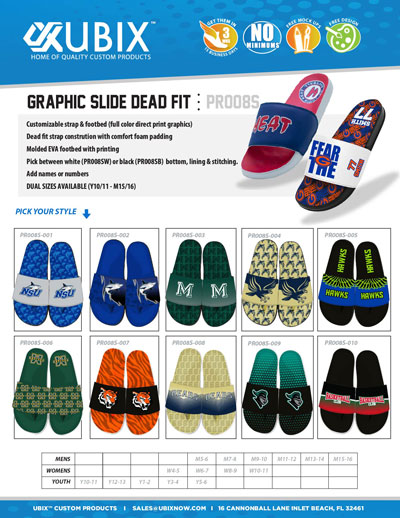FLIP FLOPS, SLIDES & CLOGS - Ubix Now
