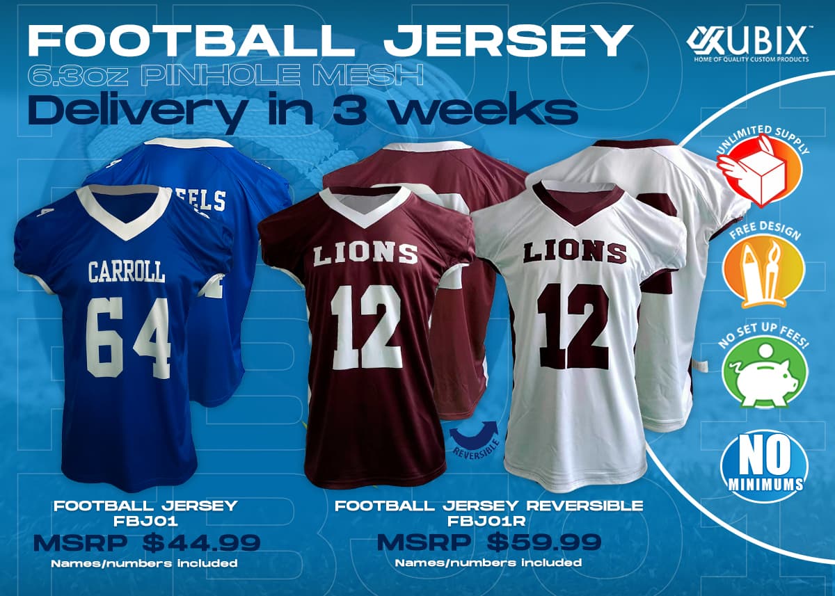 BEST VALUE FOOTBALL JERSEYS DELIVERED IN 3 WEEKS! – Ubix Now