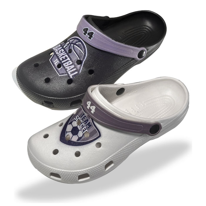 PR254-LOGO - LIGHTWEIGHT EVA CLOG PARTIAL PRINT - Ubix Now