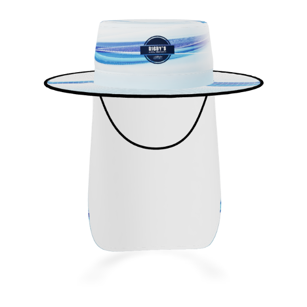 PR117 - BUCKET SUN HAT WITH FLAP - Ubix Now
