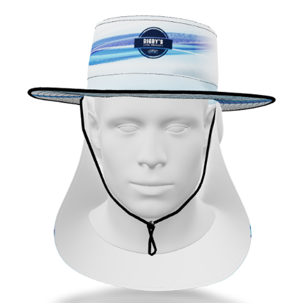 PR117 - BUCKET SUN HAT WITH FLAP - Ubix Now