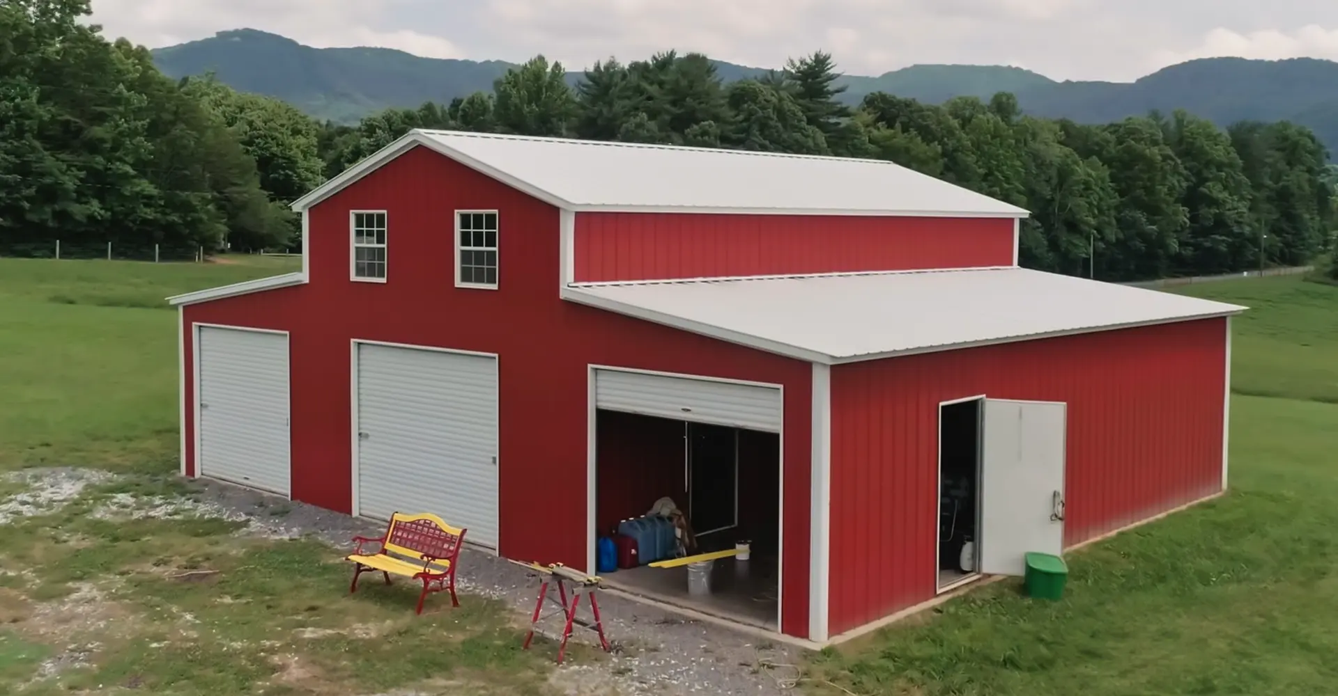 Buy Affordable Vertical Roof Barn | Vertical Metal Barn For Sale