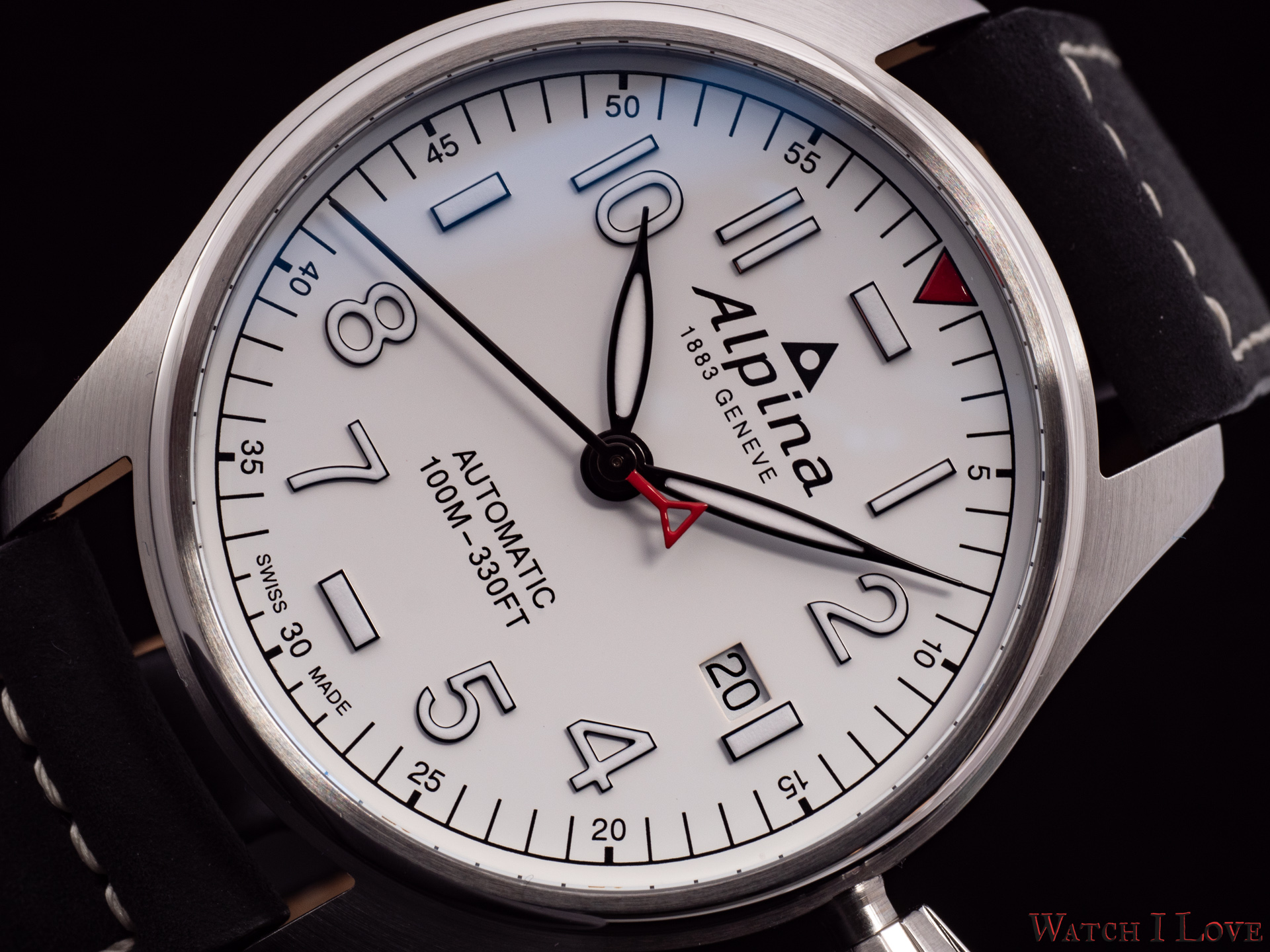 Review Alpina Startimer Pilot Automatic Reference AL-525S3S6 - Watch I Love