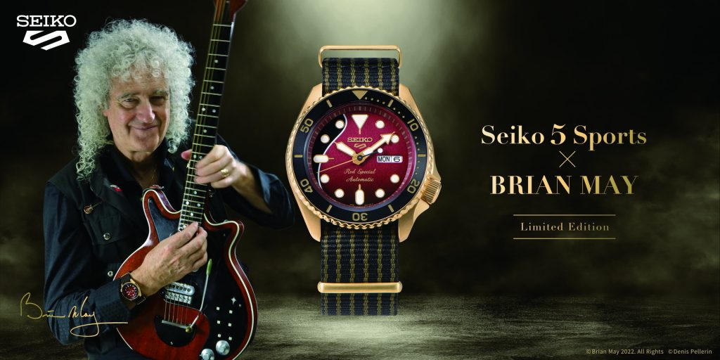 Seiko 5 Sports Brian May Limited Edition - Watch I Love