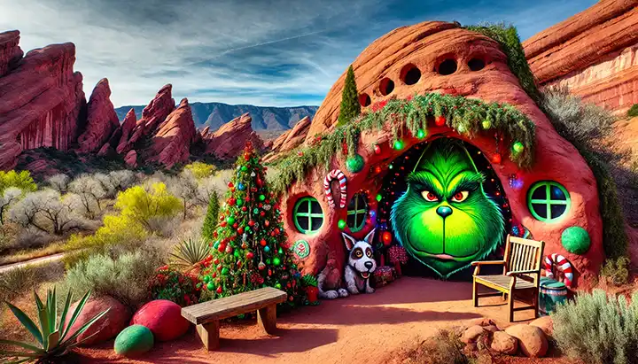Book a Night in The Grinch’s Cave