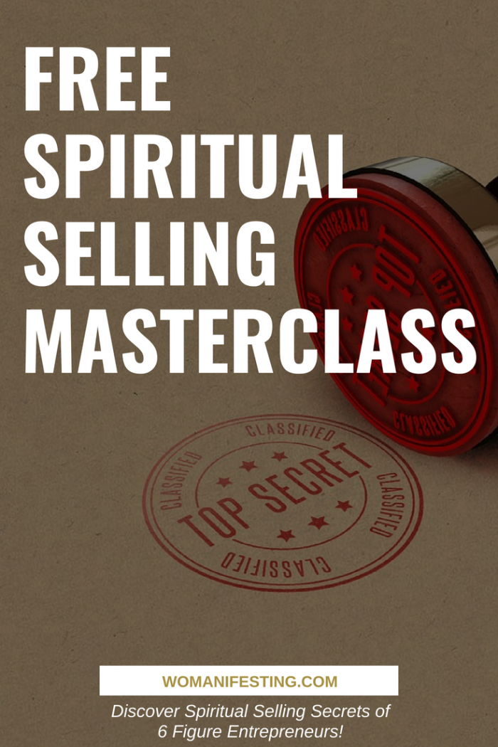 Spiritual Selling Masterclass for Spiritpreneur Women Entrepreners