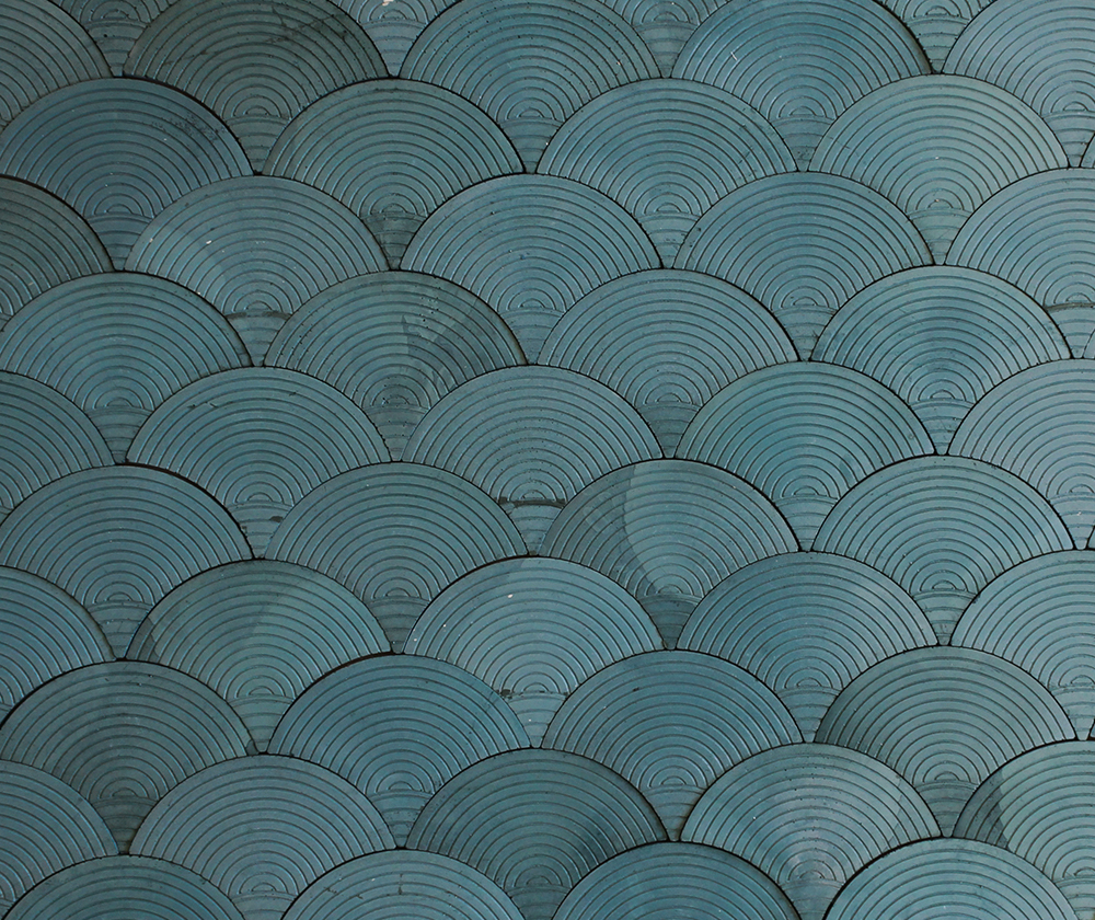 SCALLOP TILE - Wolkberg Casting Studio - SA Decor & Design