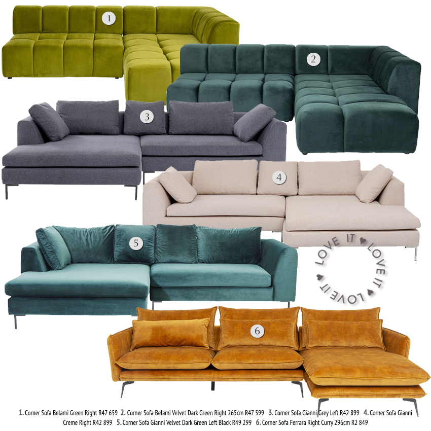 Get Comfy With A Kare Design Corner Sofa - SA Decor & Design