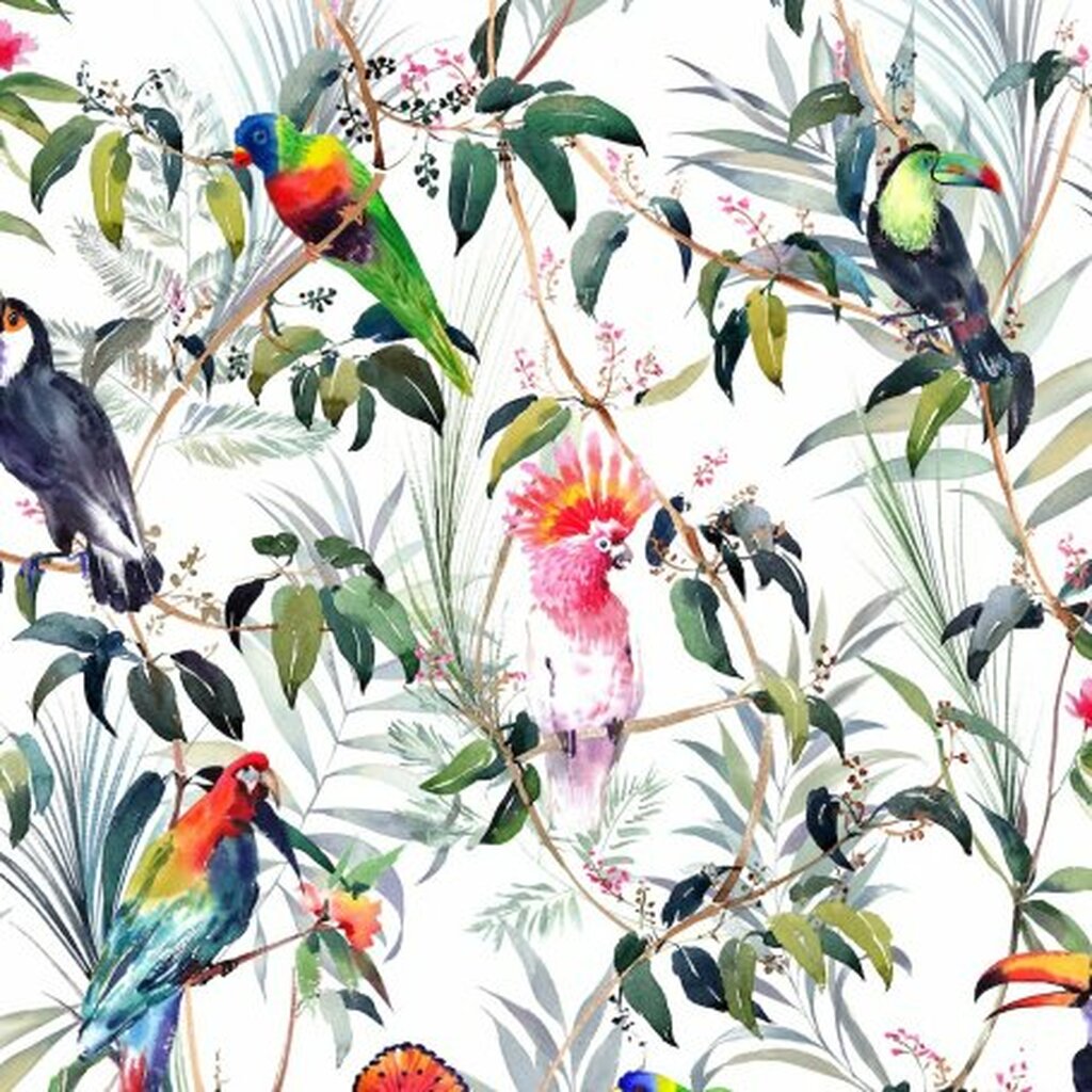 Wallpaper Inn: Be Inspired By 6 Totally Tropical Rainforest Prints - SA ...