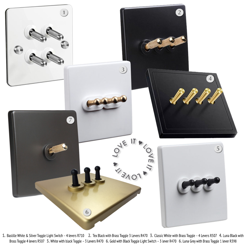 7 Light Switches To Add A Modern Look To Your Home - SA Decor & Design
