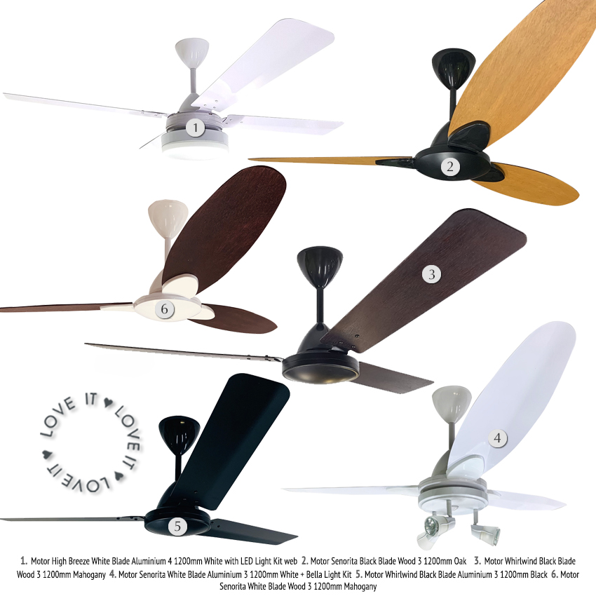 Solent Ceiling Fans: Extraordinary Details - Blades & More - SA Decor ...