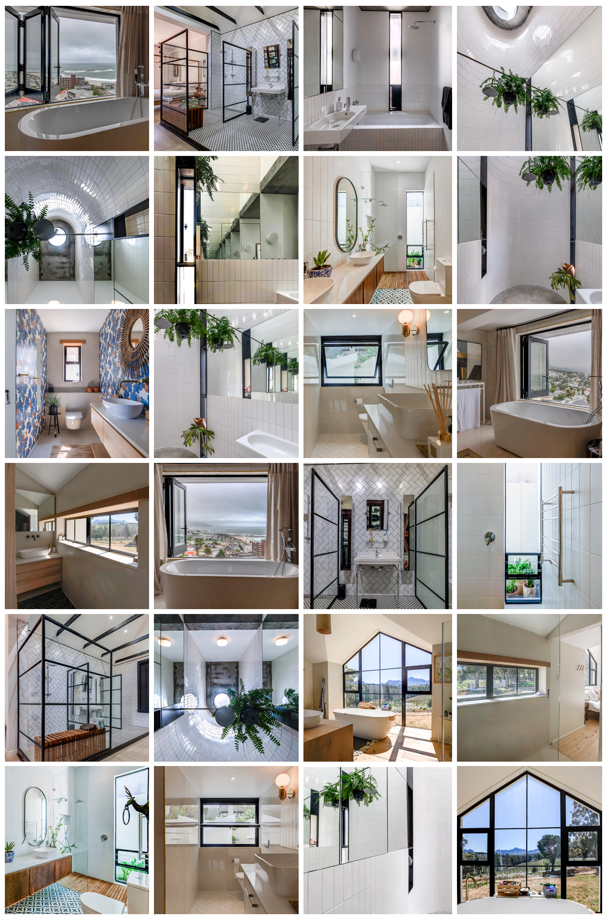 Metal Windows: Renovation Bathroom Inspiration - SA Decor & Design