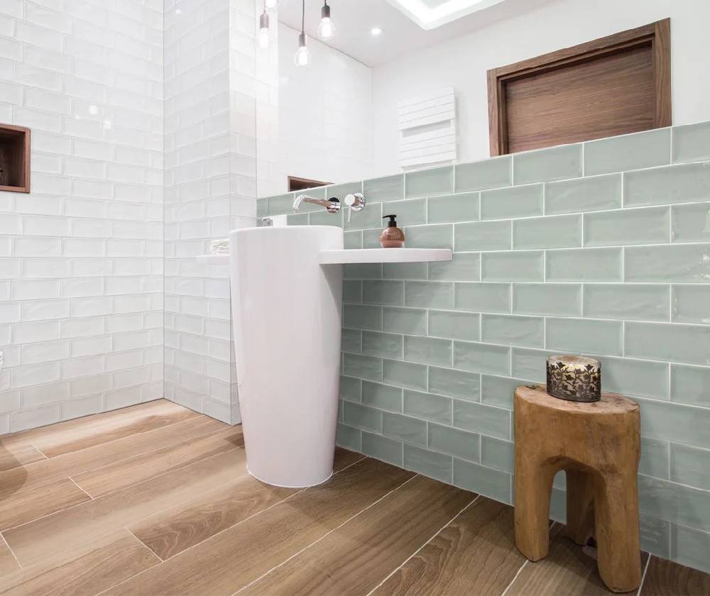 Aria Green Gloss Glazed Ceramic Wall Tile - Italtile Retail - SA Decor ...